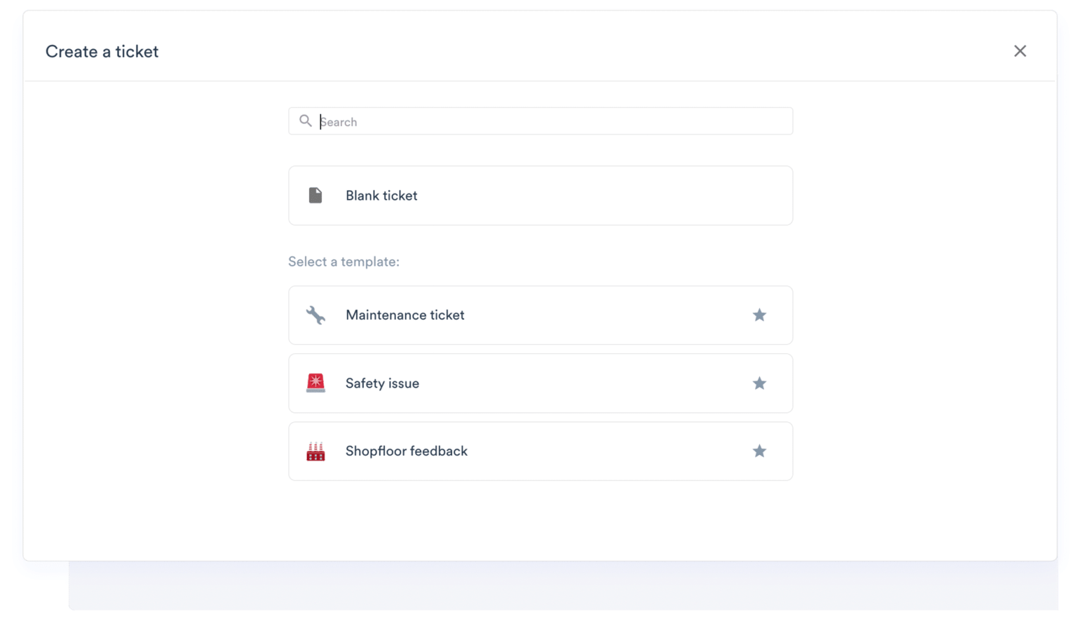 Feature - Tickets & Action Plans - Fabriq